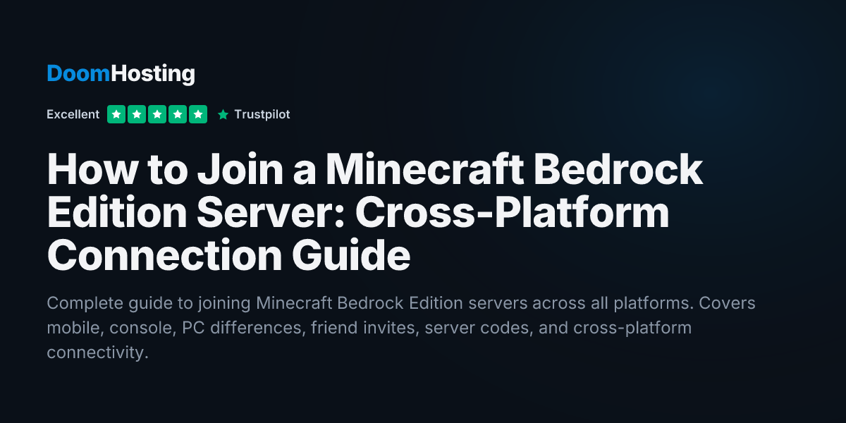 How to Join a Minecraft Bedrock Edition Server: Cross-Platform ...