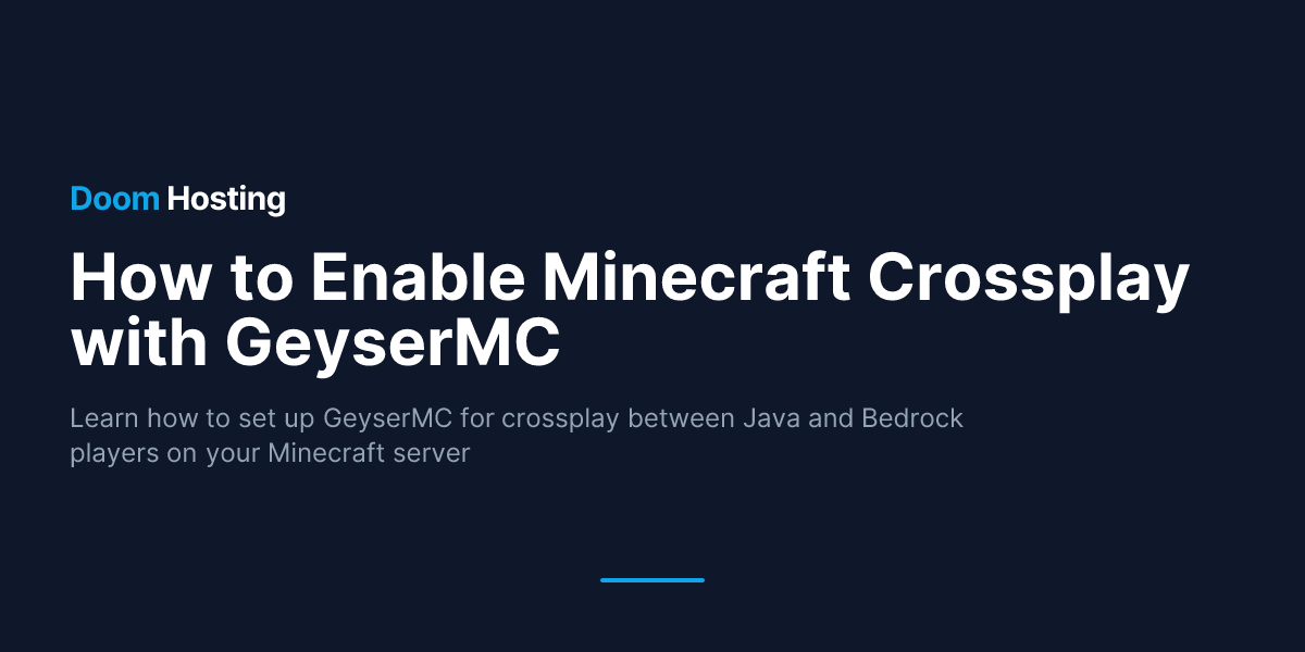 How to Enable Minecraft Crossplay with GeyserMC - Knowledge Base ...